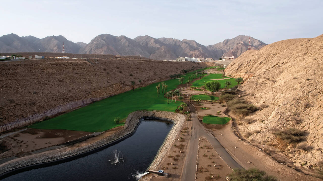 Ghala Golf Club, Ghala Valley, Oman - Albrecht Golf Führer