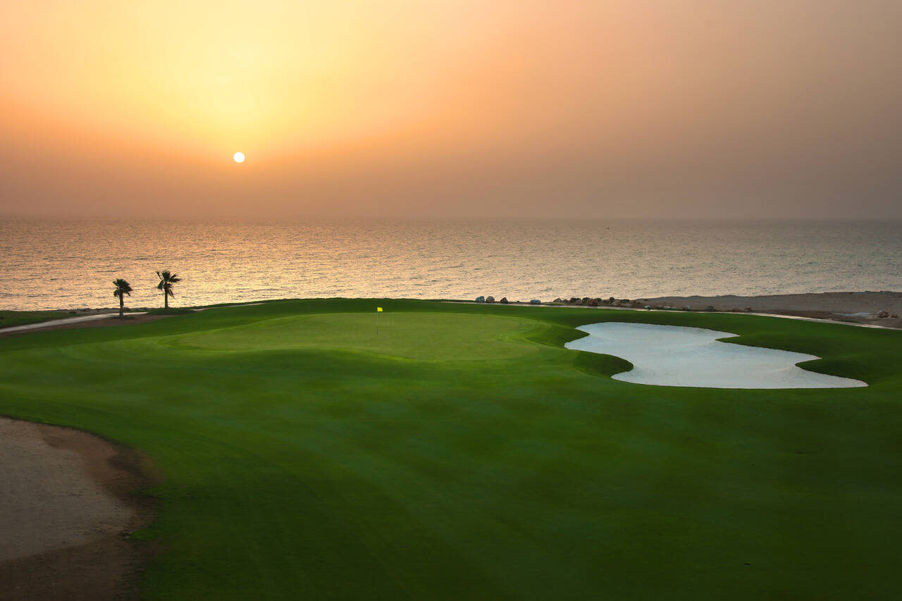 Jebel Sifah, Al Sifah, Oman - Albrecht Golf Führer